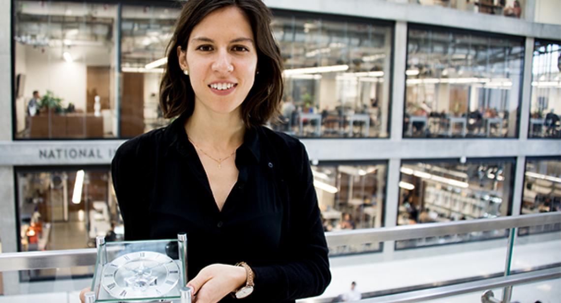 WNCG Student Monica Ribero Wins Best Presentation Award | WNCG ...